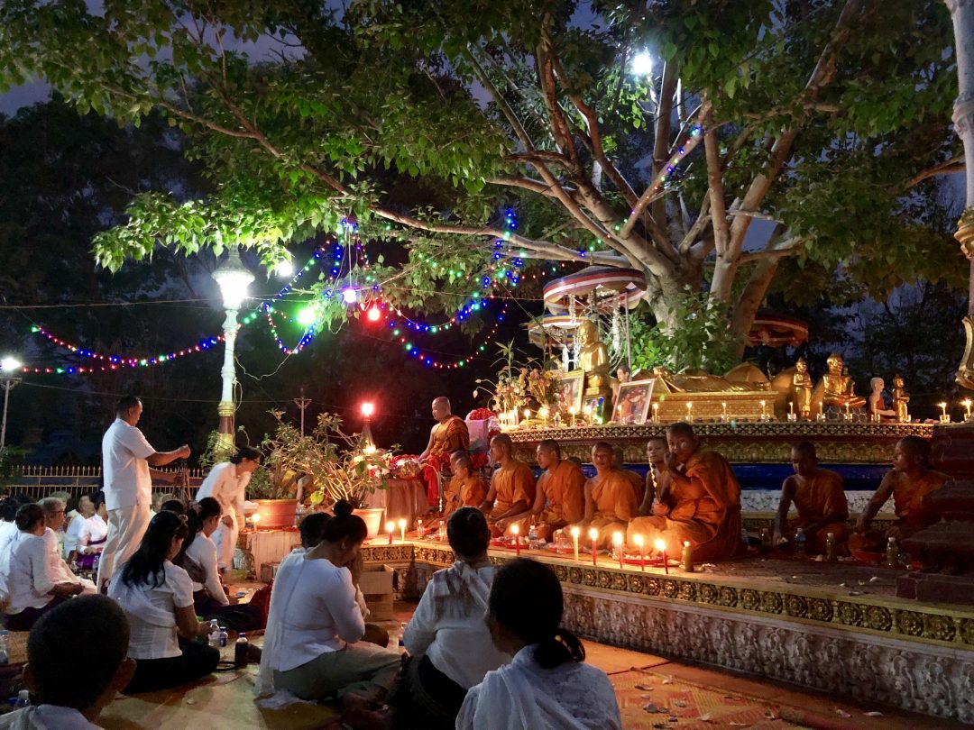 Meak Bochea - An evening of chanting and meditation at the pagoda | GVI
